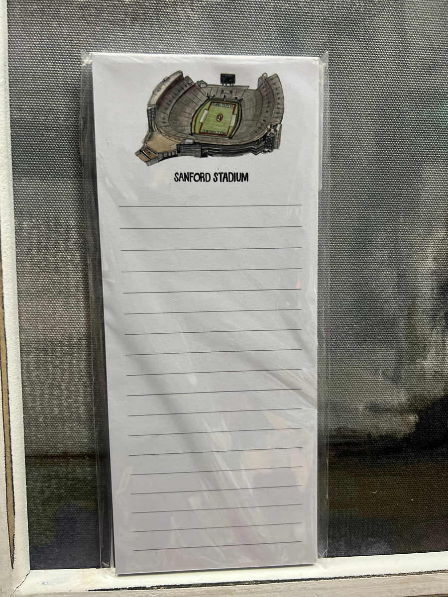 Georgia Stadium Notepad – J H McCommons Co.