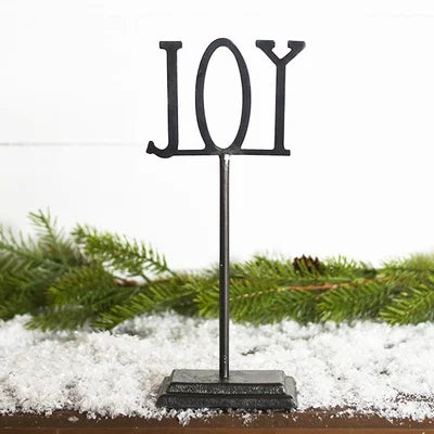 Table “Joy” Tin Sign – J H McCommons Co.